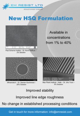 Why choose EM Resist's products (electron beam resist/photoresist ...