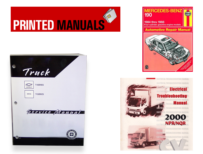 Order for service manuals for printers, automobiles, etc. | TEGAKARI ...