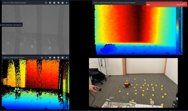 Comparison of 8 types of 3D cameras in various environments [No. XNUMX ...