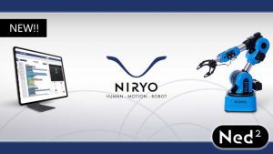 6-axis control open source robot arm Niryo's latest model "Ned ...