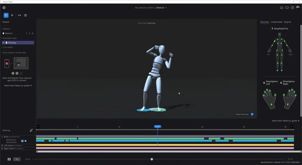 [Product introduction] Rokoko Full Performance Capture: Full body motion capture system ...