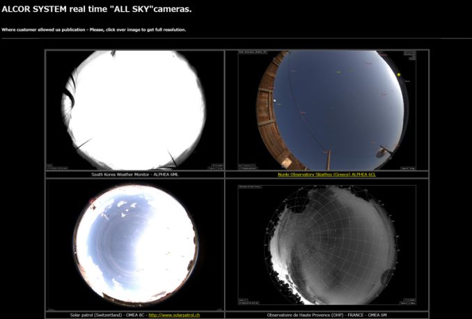 【製品紹介】ALCOR SYSTEM 製 All-Sky Camera (ALPHEA/OMEA/EUDA) | 天文学や大気研究にも対応 全 ...