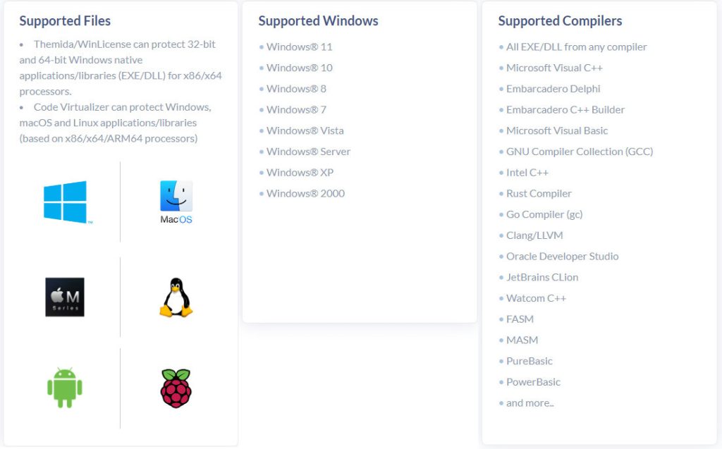 【製品紹介】Code Virtualizer, Themida, WinLicense | 知的財産保護 難読化 暗号化ツール | 研究開発者 ...