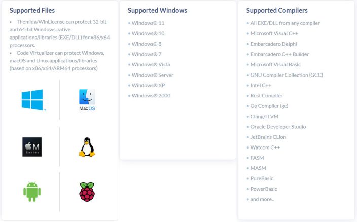 [Product Introduction] Code Virtualizer, Themida, WinLicense ...